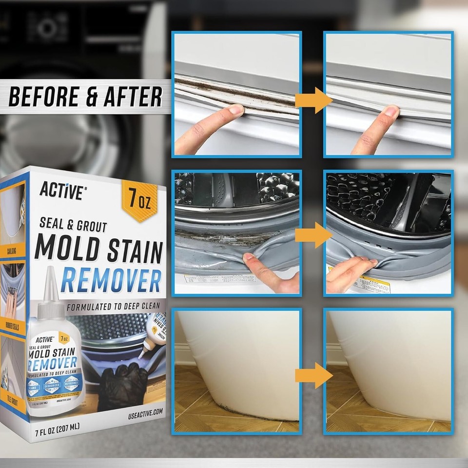 Mold Stain Remover Gel Cleaner Heavy Duty Stain Cleaner for Front ...