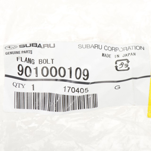 Subaru 901000109 Genuine OEM Trailing Arm Mount Bolt for sale online | eBay