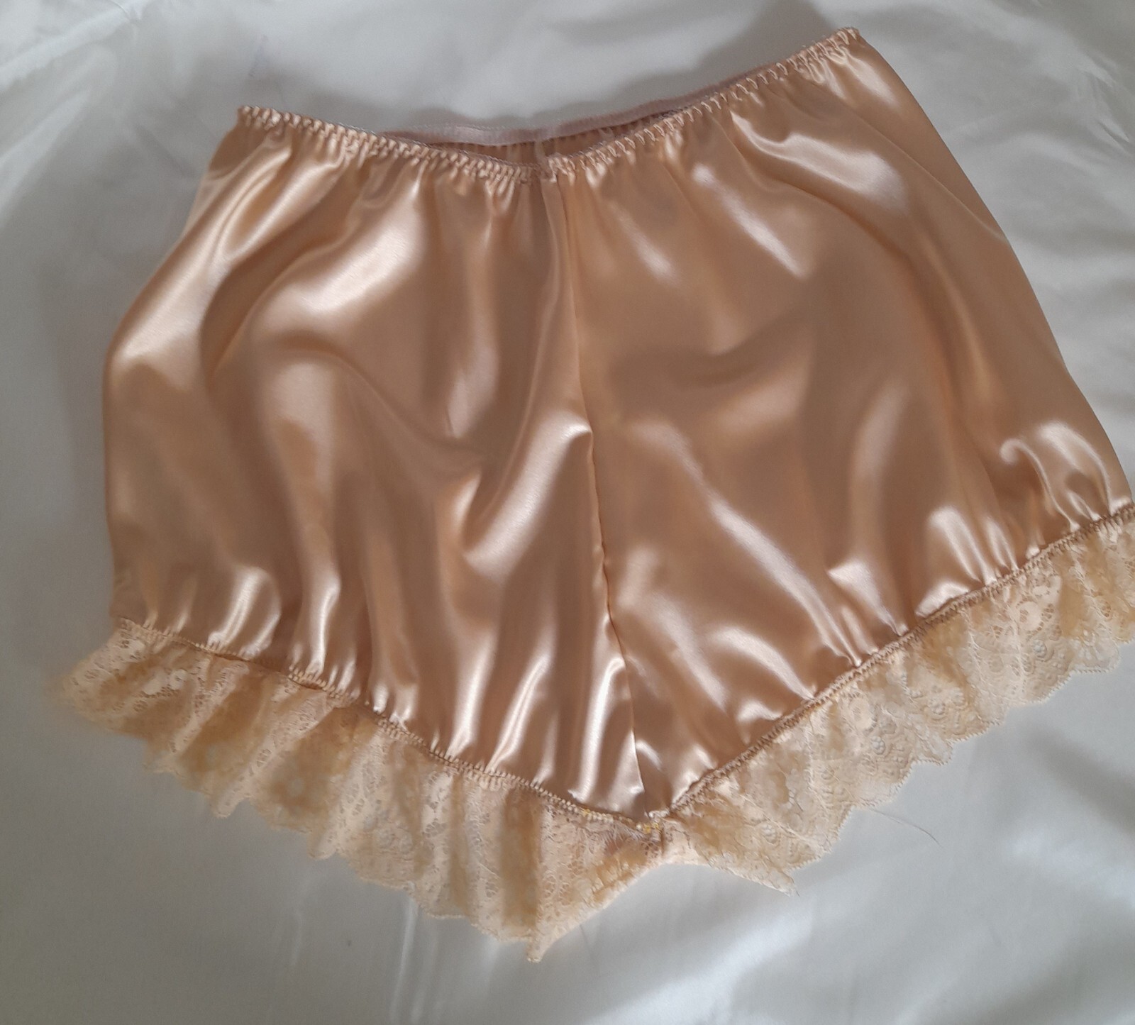 Ladies Satin French Knicker Bloomers Sexy Lingerie Underwear Plus Sizes ...