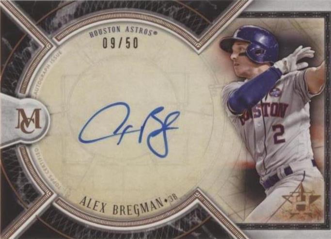 2018 Topps Museum Collection - Archival Autographs Alex Bregman #AA-ABR ...