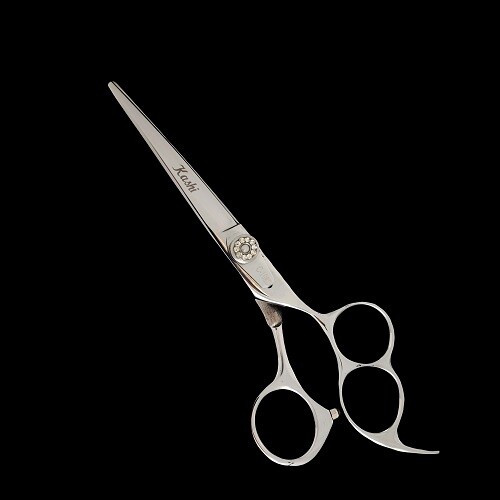 NEW Kashi C-108D Japanese Cobalt Steel Cutting 3 Ring 5.5" Salon Hair ...