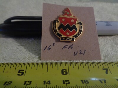 16th Field Artillery V21 Unit Crest, DI, DUI (DRAW#232) | eBay
