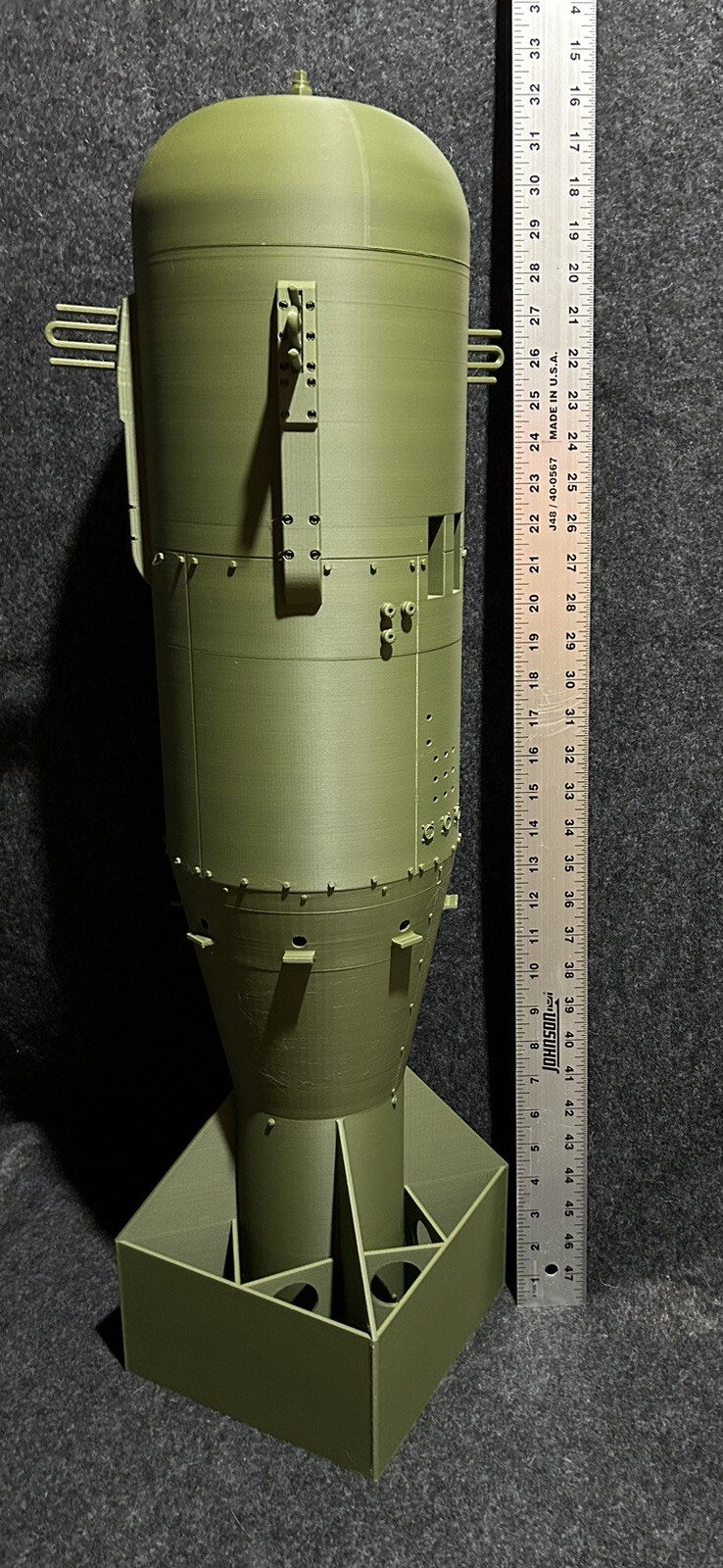 Extreme Scale 1/4 Little Boy MK2 Atomic Nuke Bomb Model Collectible