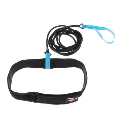 Pool Swim Training Leash Swimming Bungee Belt Resistance Tether Band ...
