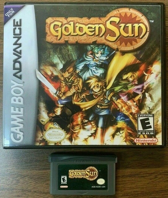 Golden Sun (Nintendo Game Boy Advance) for sale online | eBay