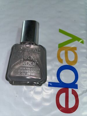 Loreal SHOCK PROOF Extreme Wear Nail Colour Polish 600 LILAC DREAM ...