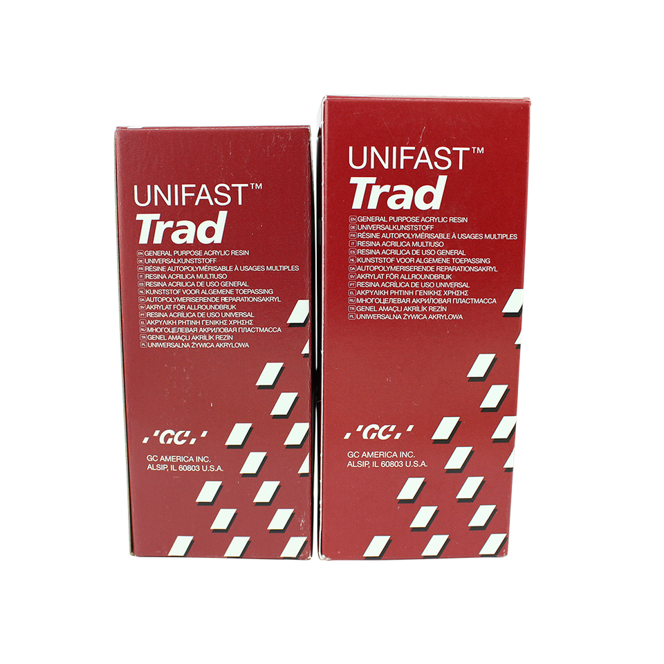 Dental Lab Crown&Bridge Temp GC Unifast Trad Acrylic Powder Liquid Set ...