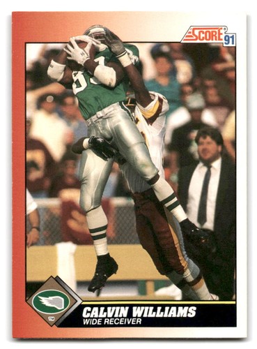 Calvin Williams 1991 Score #195 Philadelphia Eagles FOOTBALL | eBay