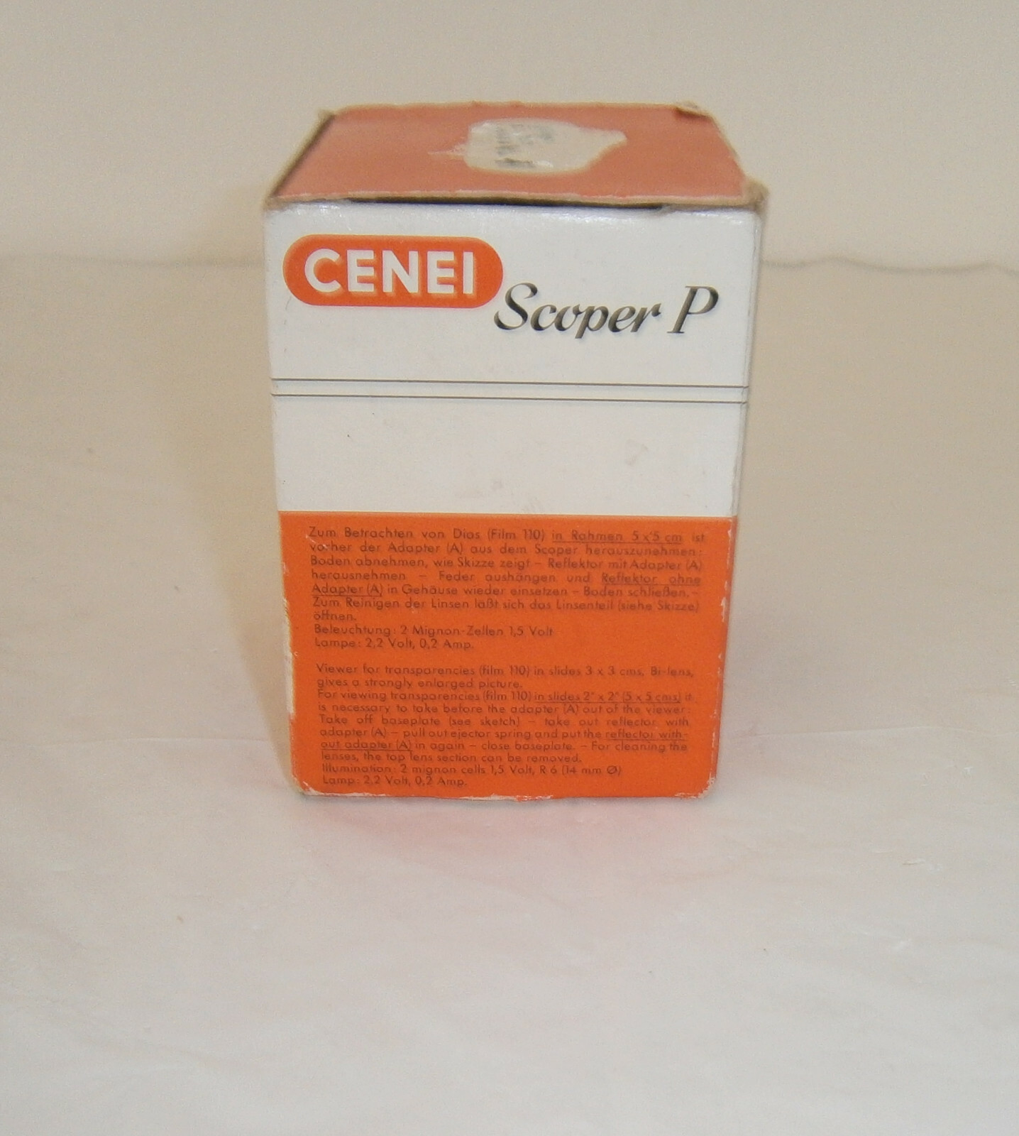 VINTAGE CENEI SCOPER P SLIDE VIEWER MOUNT ONLY MADE IN GERMANY | eBay