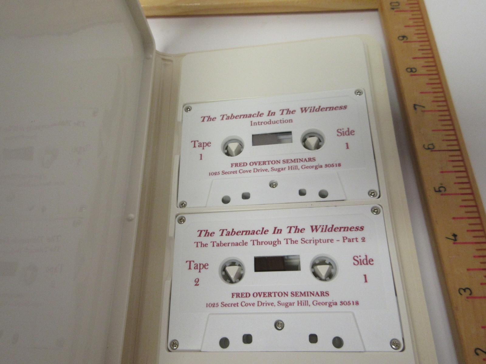 Excellent Working Audio Book the tablenacle in the wilderness Fred ...