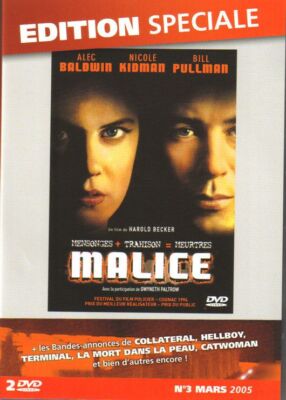 DVD MALICE Edition spéciale REFLL0320 | eBay