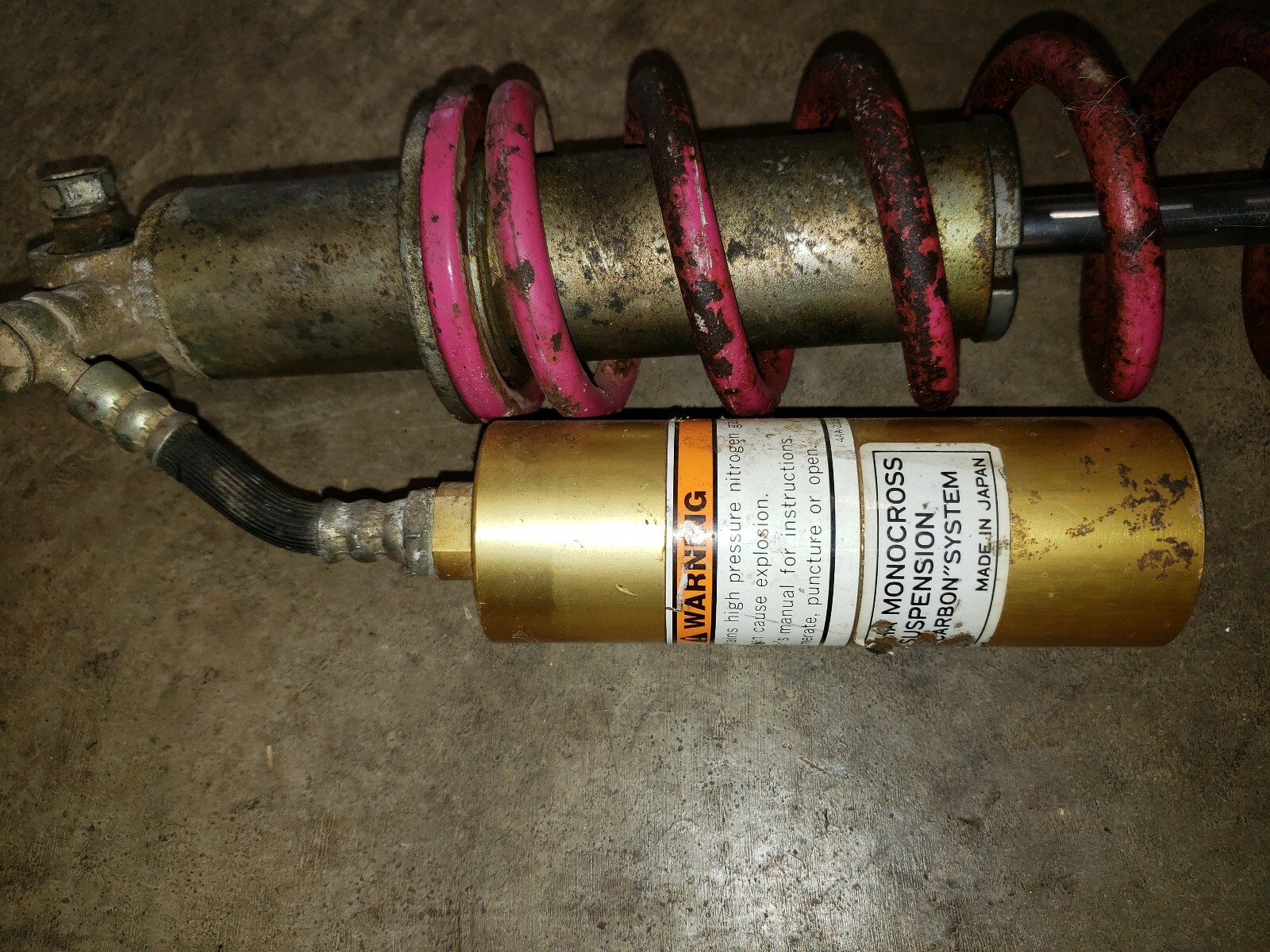 1991 91 Yamaha YZ 80 Rear shock yz80 | eBay