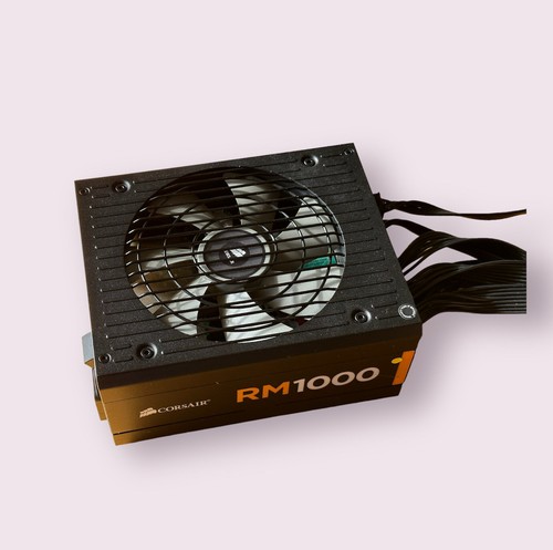 Corsair RM1000 ATX Modular Power Supply Unit 75-002136 80 plus Gold ...