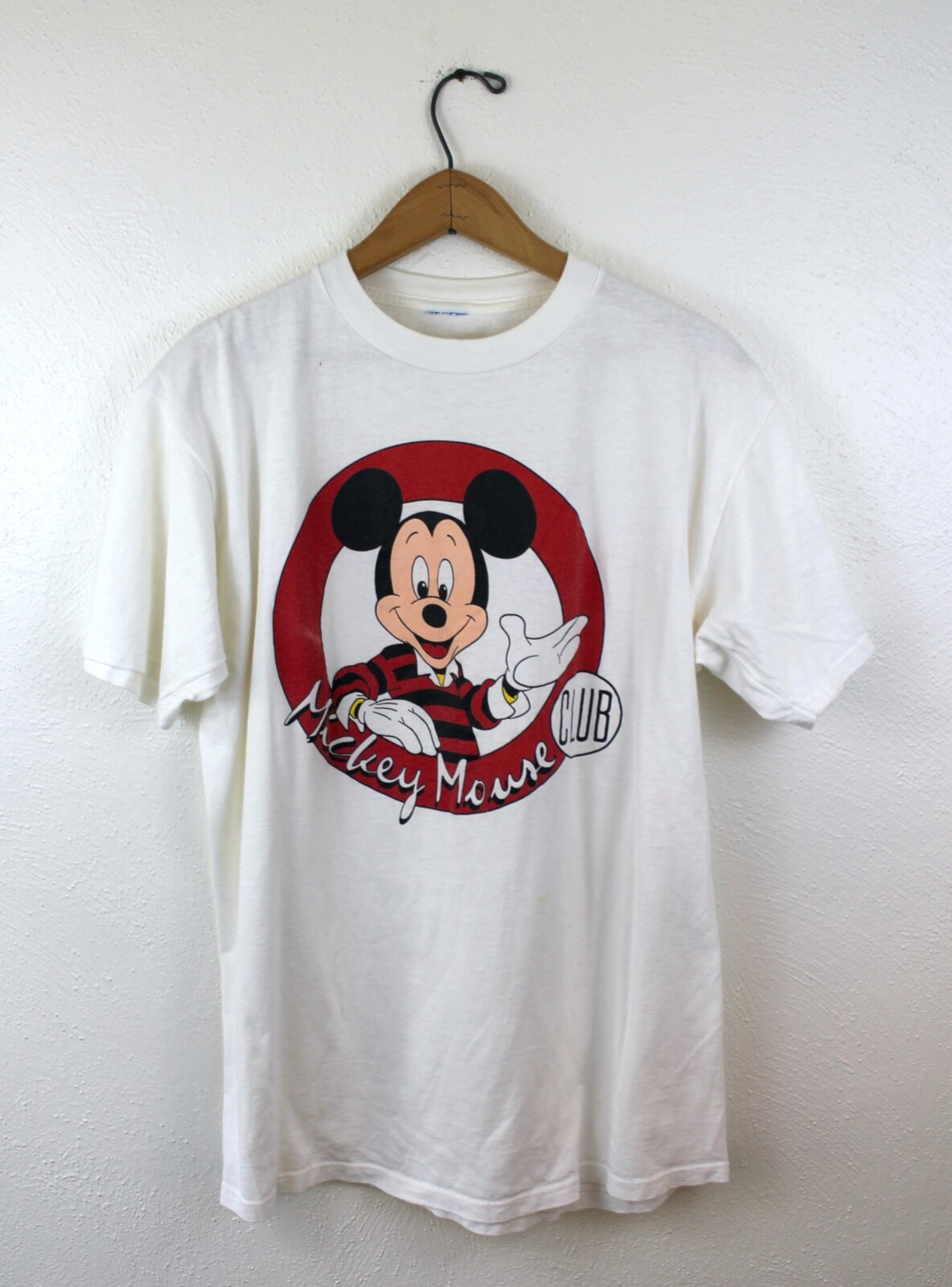 Vintage Mickey Mouse Club Shirt Disney 80s Single Sti… - Gem