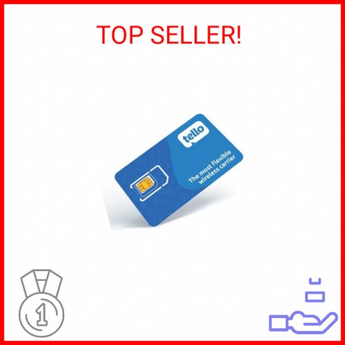 Tello Mobile - US Prepaid SIM Card (3 in 1) | Bring Your Own Phone Kit ...