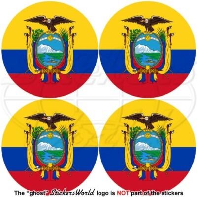 ECUADOR Südamerika Roundels, 50mm Vinyl Aufkleber x4 | eBay.de