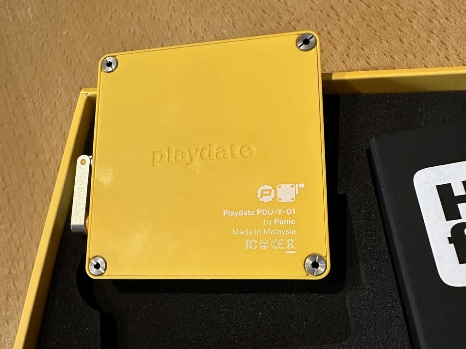 Playdate Panic Console - Adult Owned - Yellow (PDU-Y-01) 855731008012 ...
