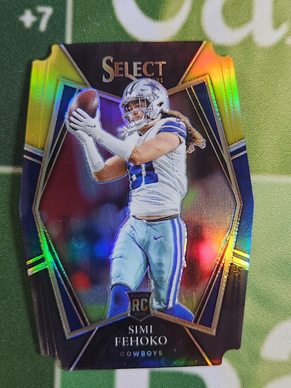 2021 Panini Select - Premier Level Simi Fehoko #183 Black & Gold Prizm ...