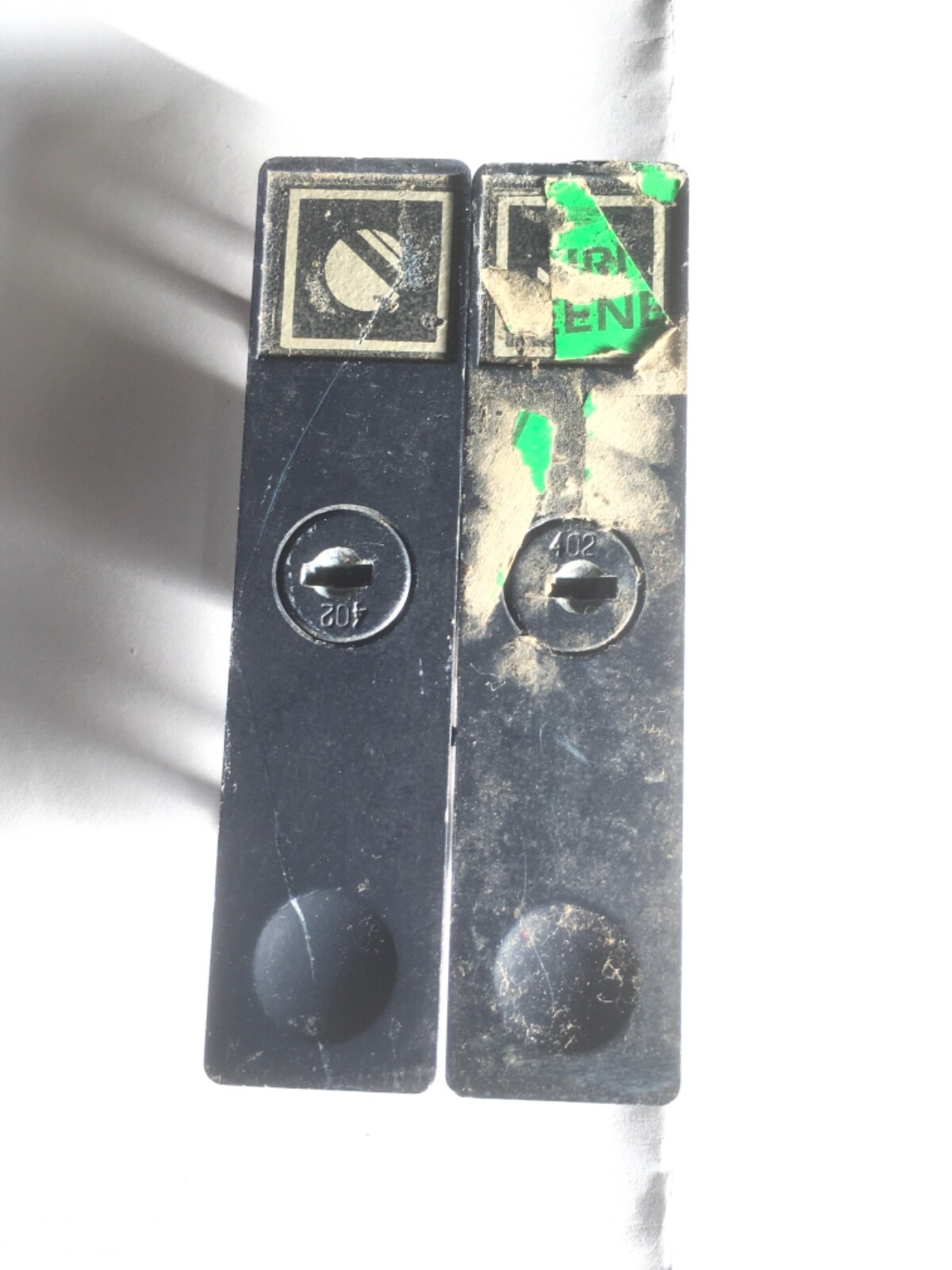 DELSEY vintage LOCKS old CLUB retro REPLACEMENT spare SUITCASE part ...