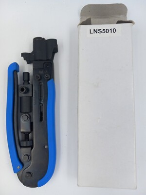 Ratcheting Universal Coax Crimp Tool Compression tool for 'F'-type ...