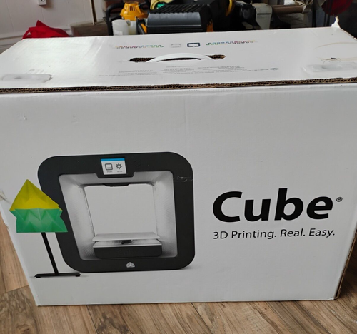 CUBE 3D Systems Wireless Printer 3rd Generation PLA Cartridge Powers On ...