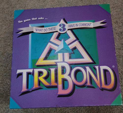 TriBond board game "What do these 3 things have in common?" Clue set #1 ...