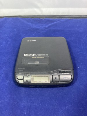 Vintage Sony Compact Disc Player (DiscMan) MegaBass Model D-34/Line Out ...