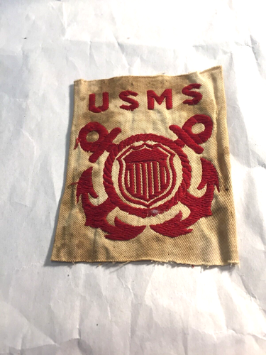Vintage -US Maritime Service / USMS Patch | eBay