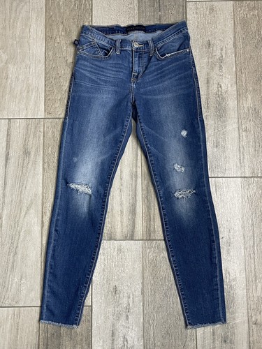 Rock & Republic Kashmiere Stretch Jeans Womens Size 6 Blue Denim Low ...