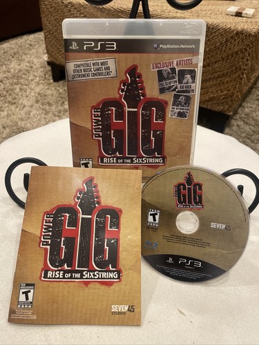 Power Gig: Rise of the SixString (Sony PlayStation 3, 2010) CIB! W ...