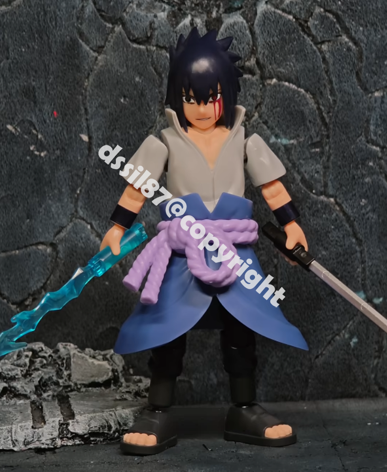 Blokees NARUTO SHIPPUDEN Galaxy Version 04 Uchiha Sasuke Assembly Model ...