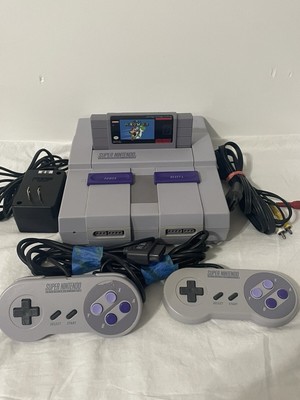 SNES Super Nintendo Console W/ Super Mario World | eBay