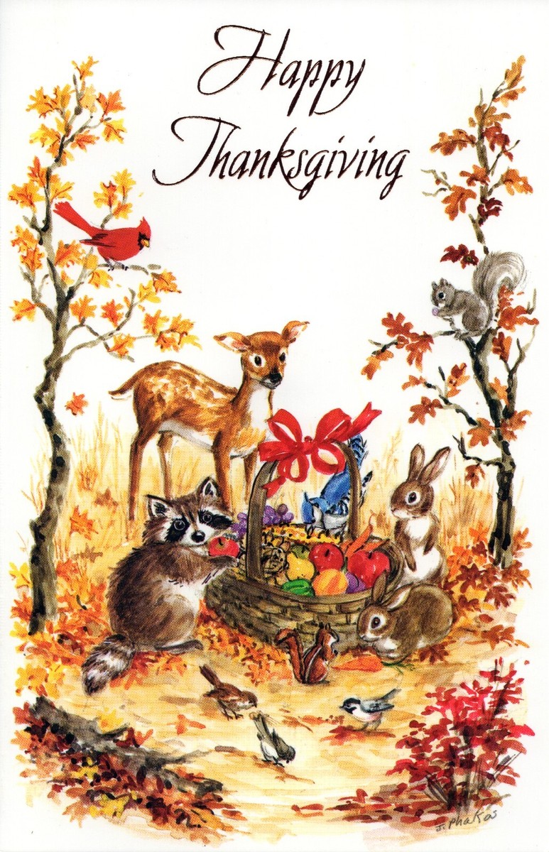 Thanksgiving Blessings Animals