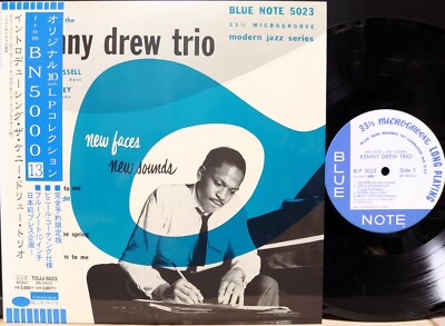 KENNY DREW "INTRODUCING KENNY DREW" BLUE NOTE Japan 10"LP Vinyl OBI ...