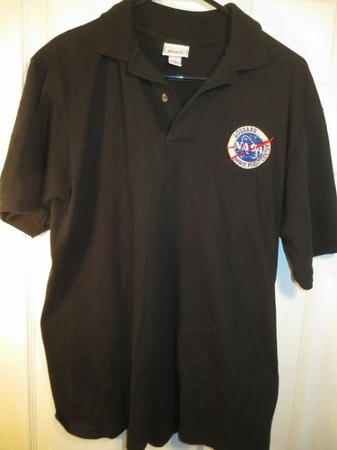 NASA Goddard Space Flight Center Black Polo Shirt by Anvil Size Medium ...