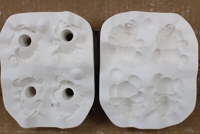 Ceramic Slip Mold 2 Piece Mice Mouse Huggers Clay Magic Cast Casting | eBay