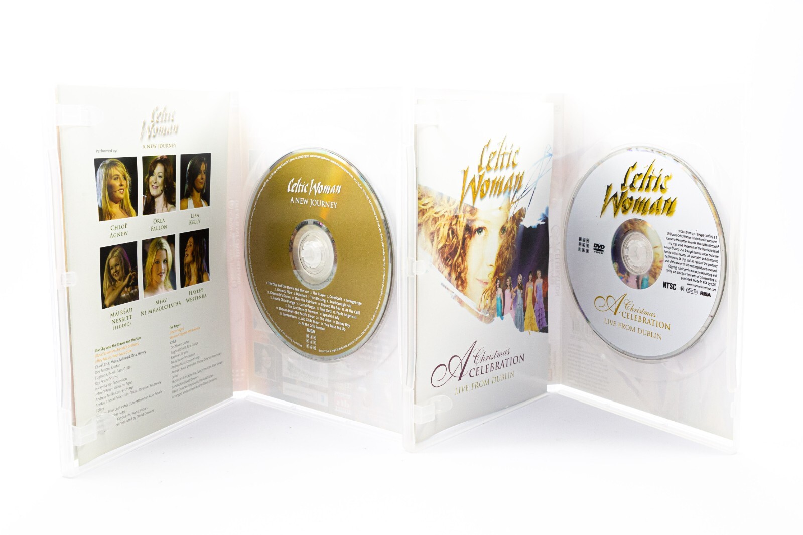 Celtic Woman DVD Bundle A New Journey Live Slane Castle & Christmas ...
