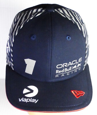 Rare Max Verstappen Oracle Red Bull Racing #1 Formula 1 Hat Player 0.0 ...