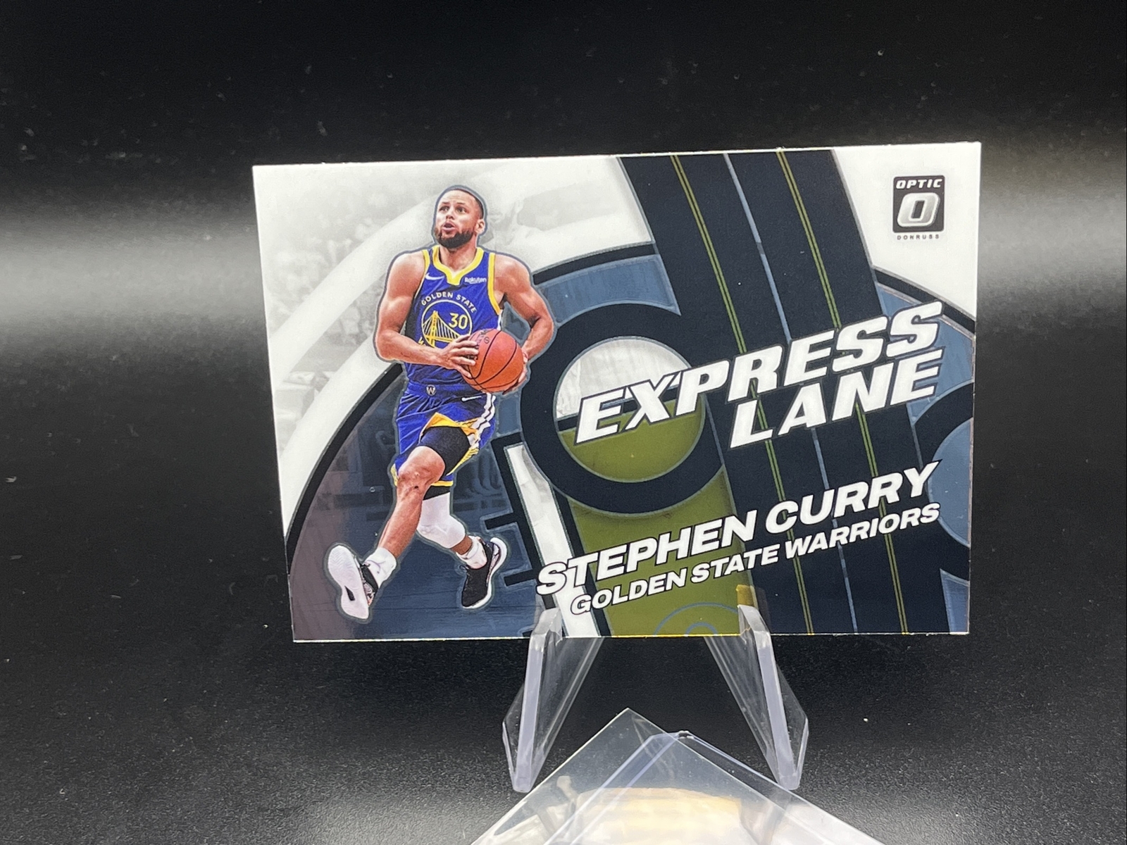2021-22 Donruss Optic Steph Curry Purple Prizm Express Lane #4 Warriors ...