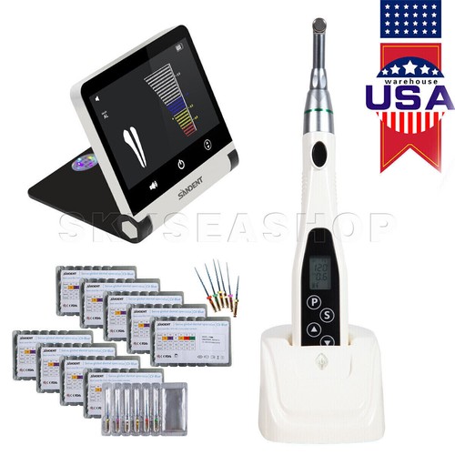 Dental Cordless LED 16:1 Endo Motor Contra Angle /Apex Locator/NiTi ...