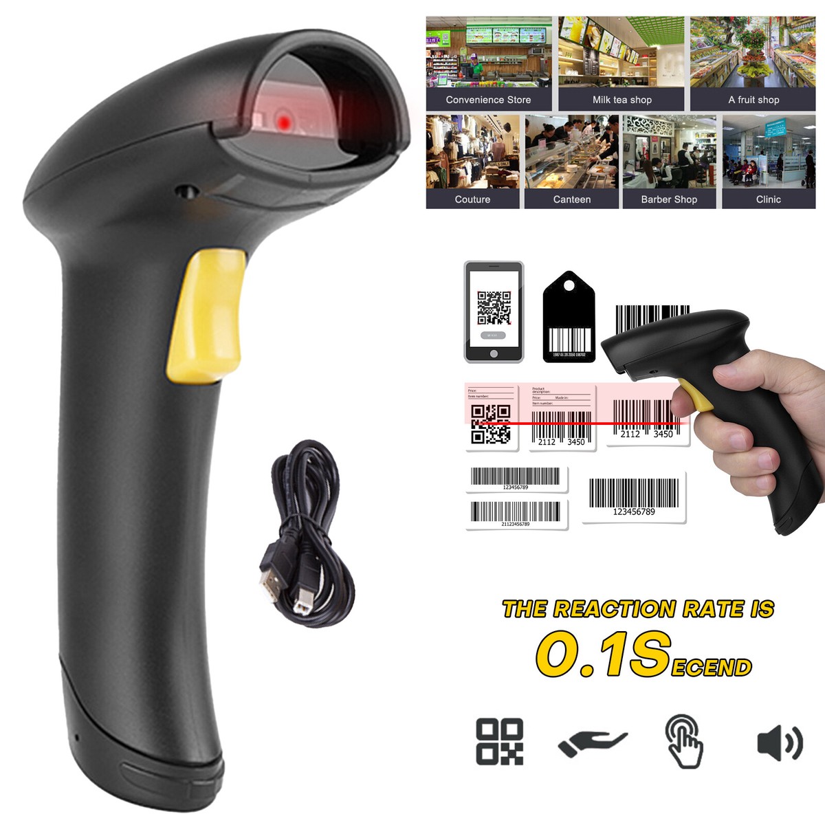 Store Register Scanner Laser