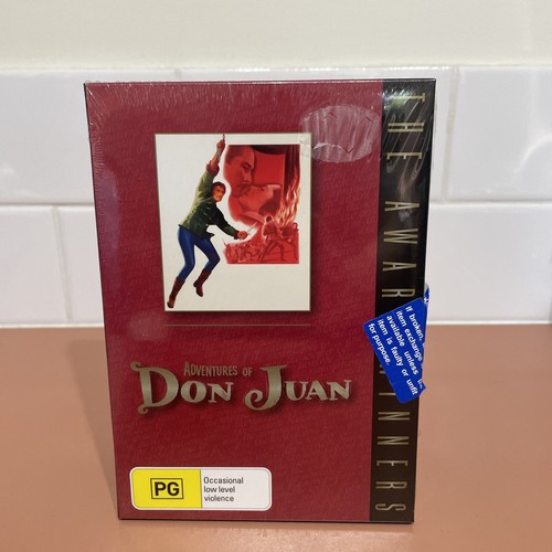 NEW & SEALED The Adventures Of Don Juan (DVD 1949) - Region 4 (in Card ...