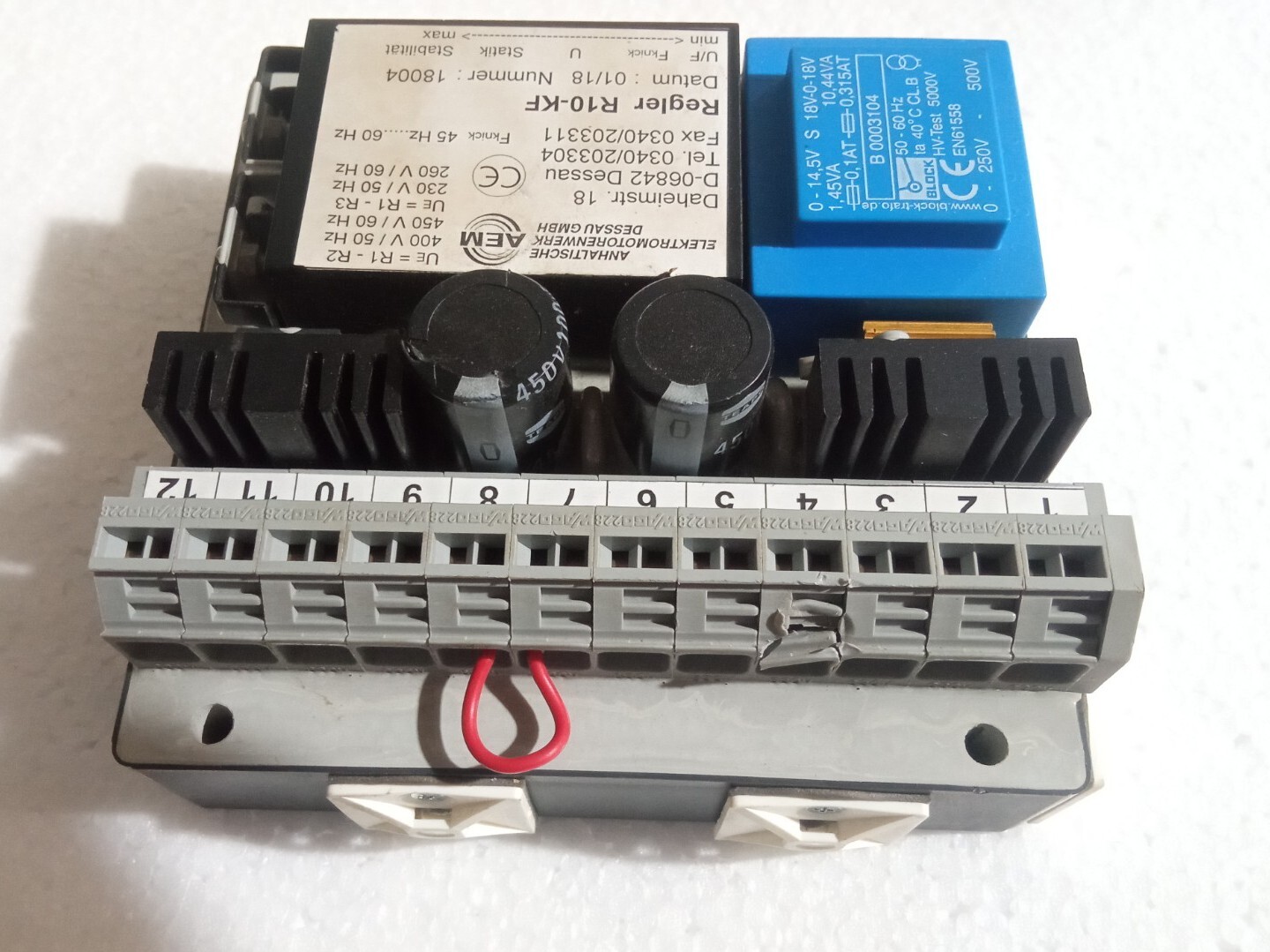 AEM REGLER R10-KF AUTOMATIC VOLTAGE REGULATOR AVR for sale online | eBay