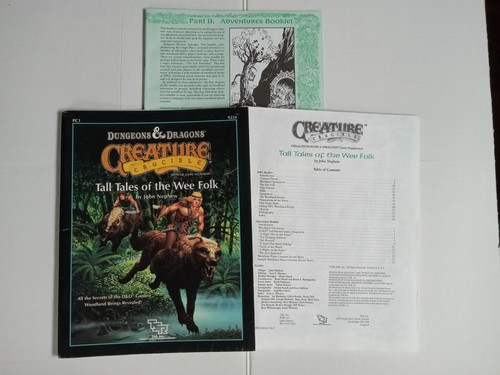 PC1 Tall Tales Wee Folk Creature Crucible ORIGINAL - Dungeons Dragons ...