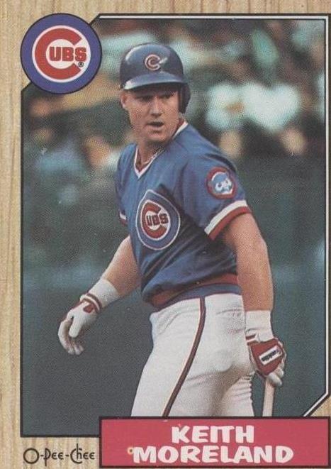 1987 O-Pee-Chee - Keith Moreland #177 for sale online | eBay