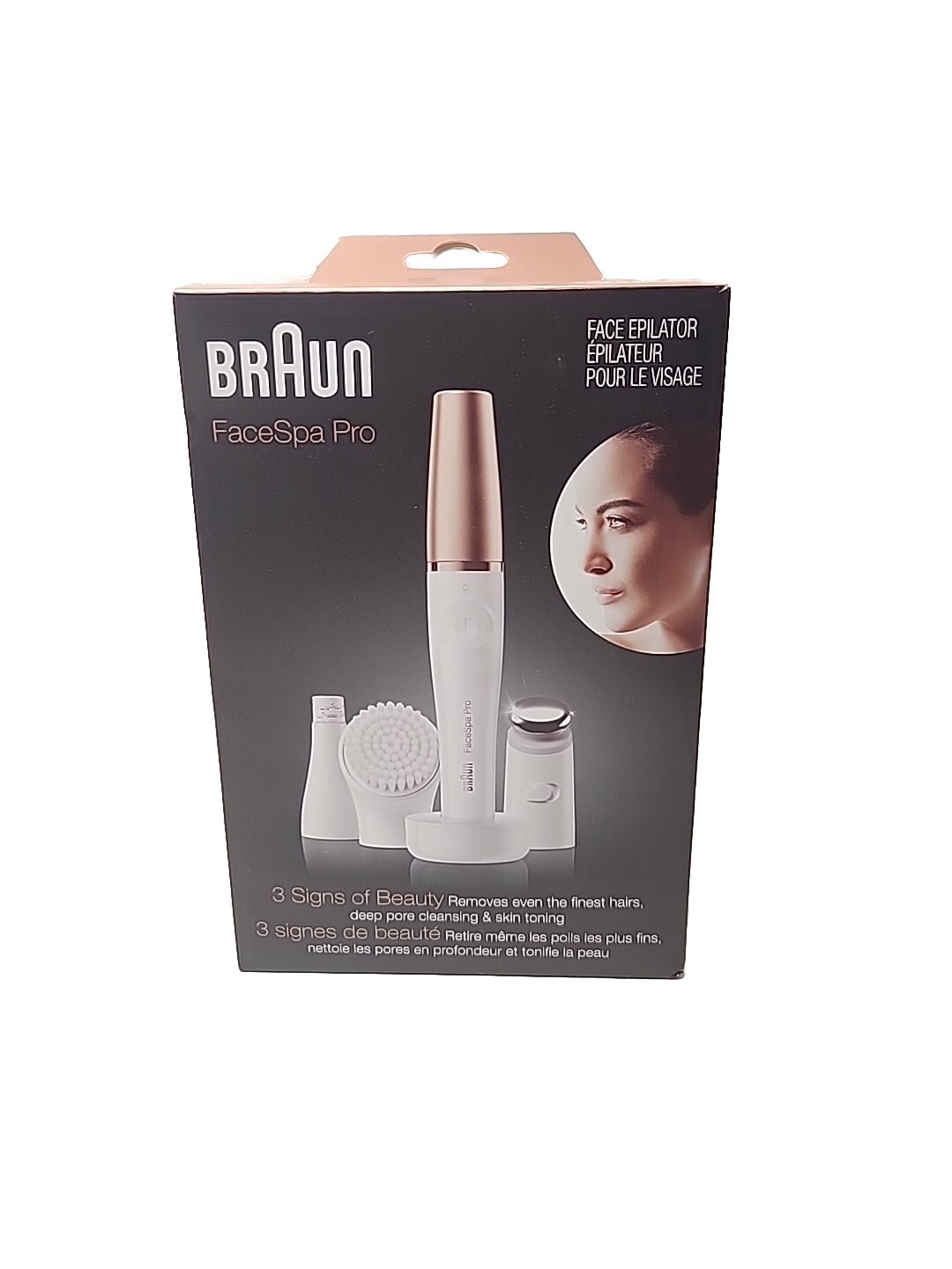 Braun Face Epilator Facespa Pro Facial Hair Removal for Women 3 in 1 | eBay