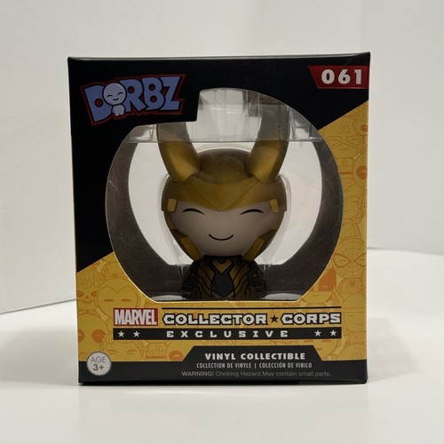 Funko Pop Dorbz Loki Marvel Collector Corps Exclusive #061 LIMITED ...