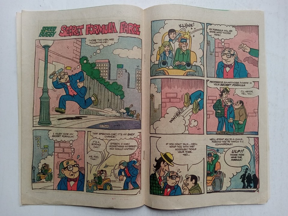 Charlton Hanna Barbera's All New Speed Buggy #7 Bronze Age 1976 Comic ...