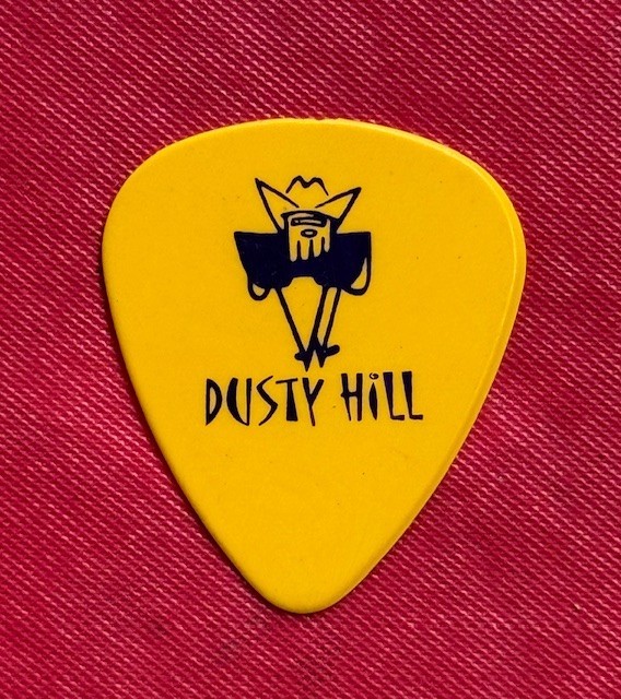 ZZ Top Dusty Hill Signature Guitar Pick 2009 Double Down Live Tour ...