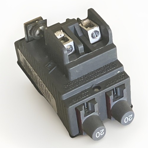 UBIP 2020 (P2020 Pushmatic Replacement) 20A Tandem 2 Single Pole ...